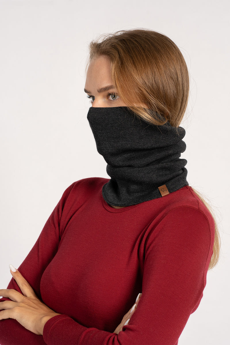 Stylish Merino Wool Neck Gaiters for Women ️ menique